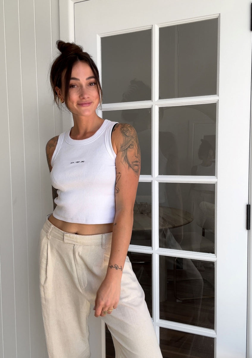 Signature Rib Tank – Sie The Brand